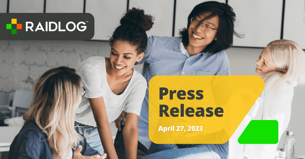 RAIDLOG.com Releases the First AI-Enabled Project RAID Log