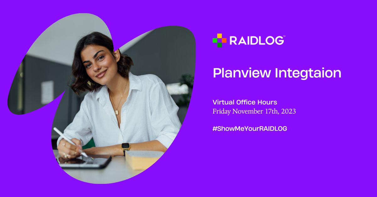 RAIDLOG Office Hours - Planview integration | Raidlog
